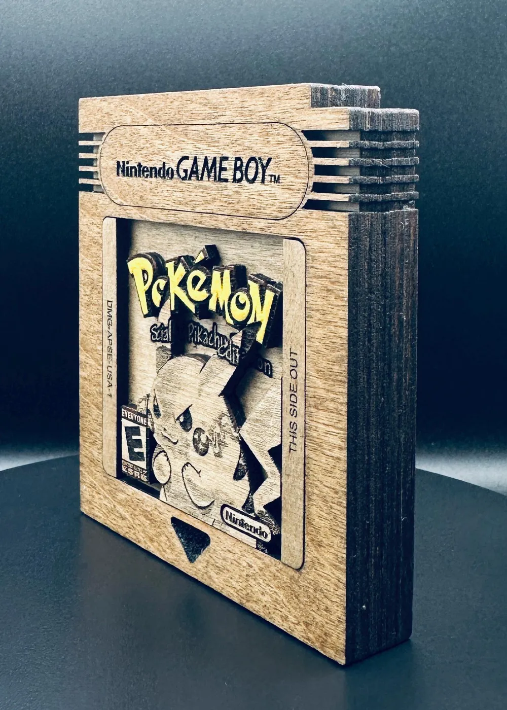 Pokémon Yellow - Gameboy cartridge - layer fan art - Free 3D Print ...