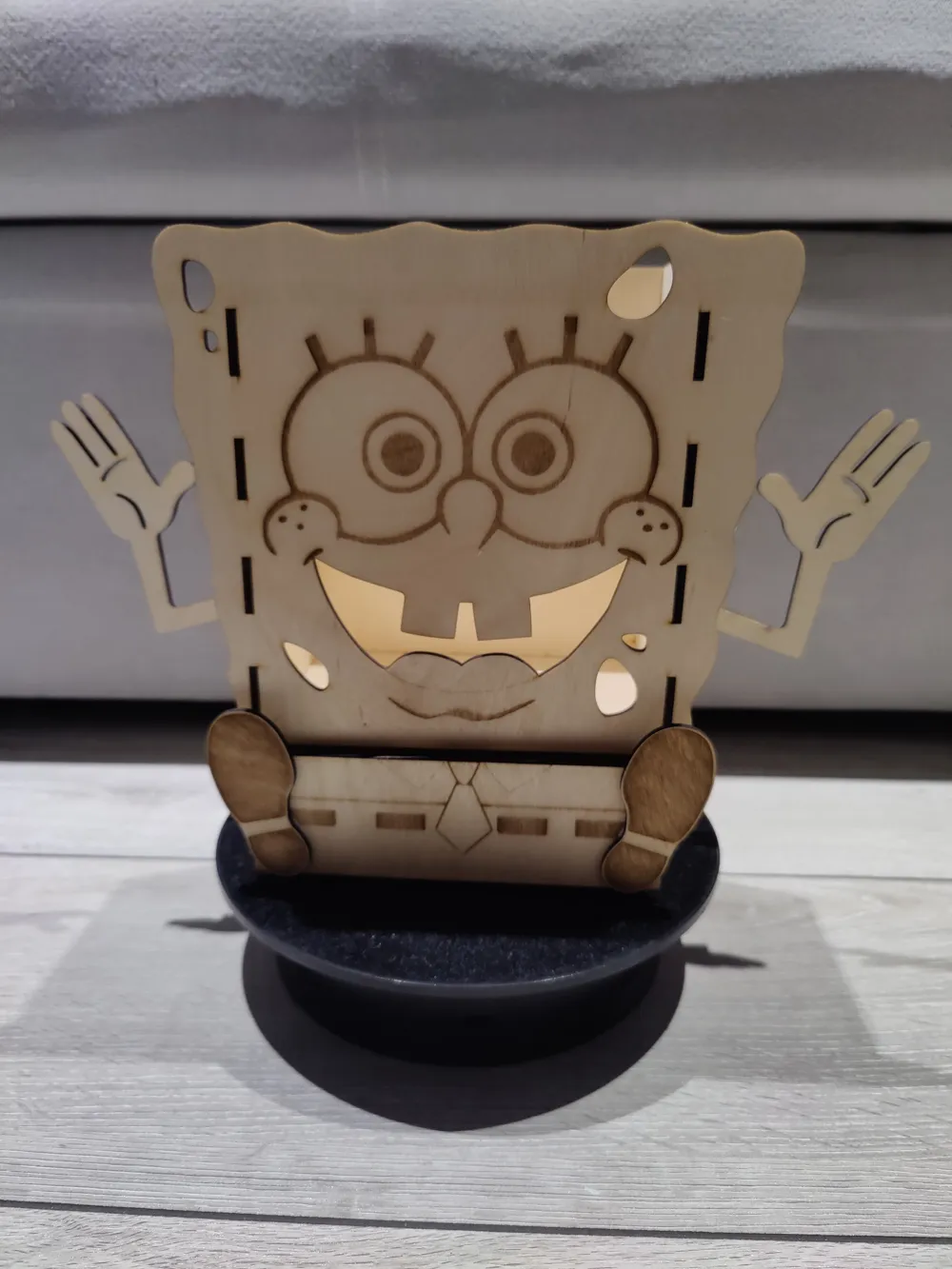 Spongebob crayon container holder desk organizer - Free 3D Print Model ...