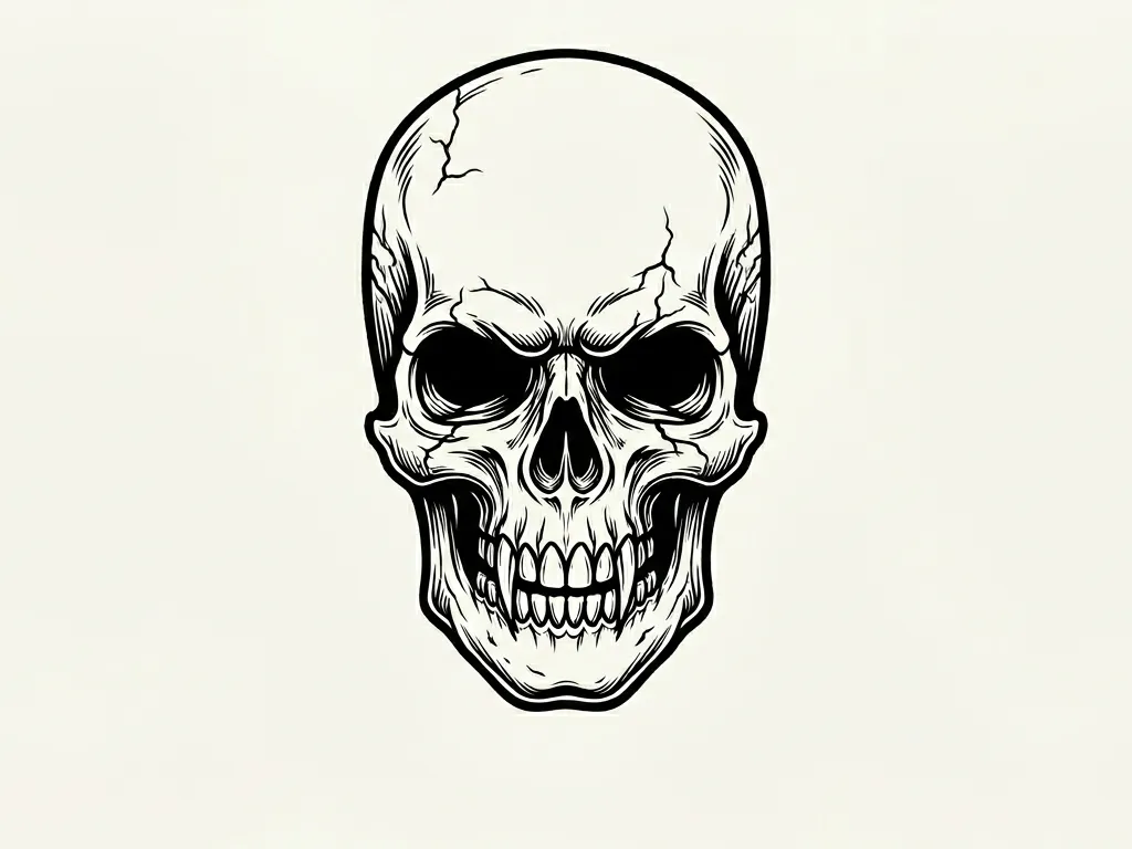 Vampire Skull - Free 3D Print Model - MakerWorld