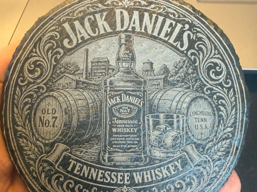 Jack Daniels Coaster - Free 3D Print Model - MakerWorld