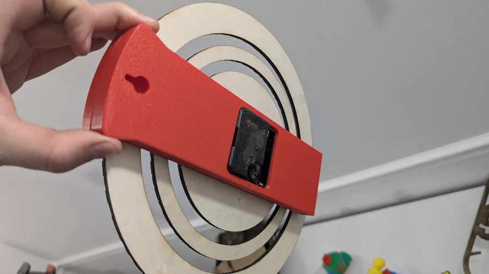 Mothers Day Clock with calendar (Laser cut) - Free 3D Print Model ...