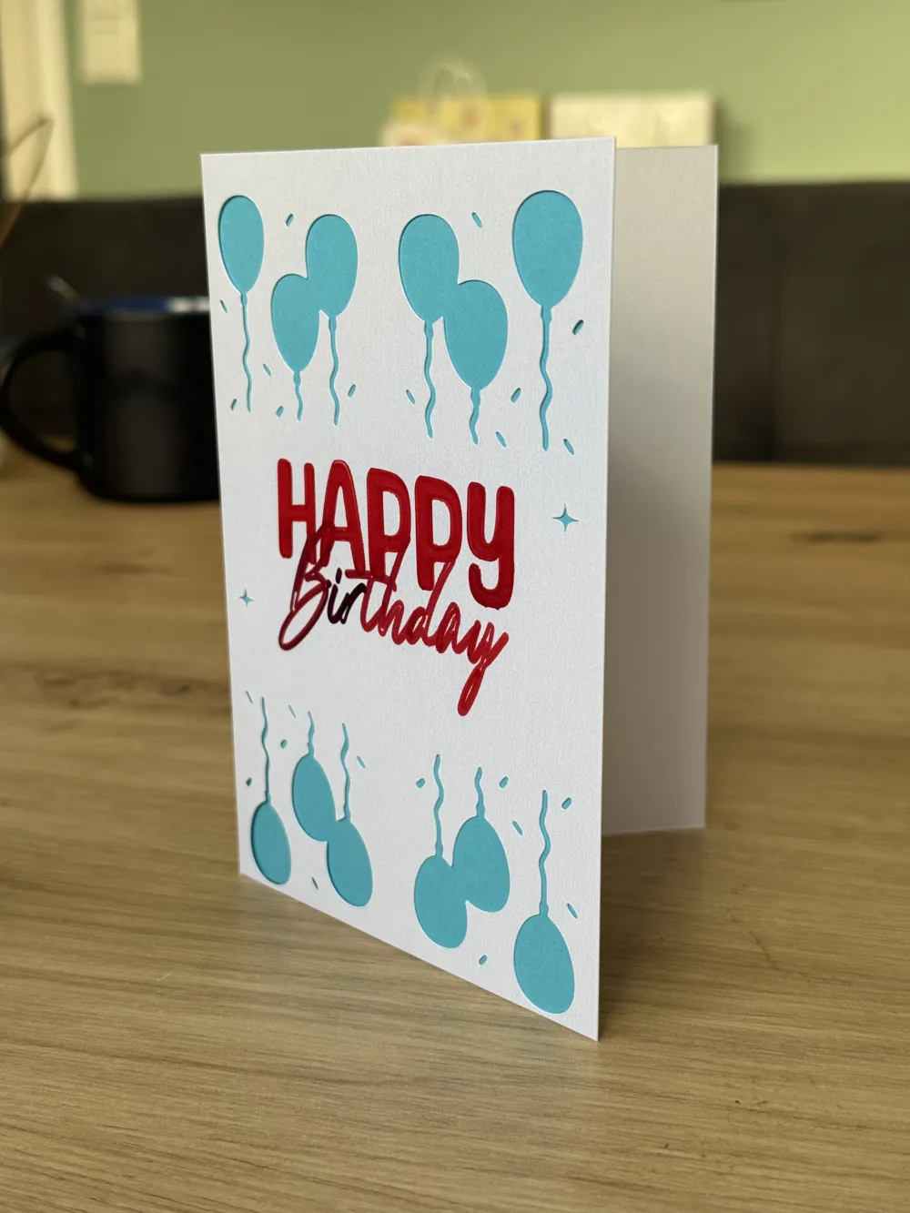 Happy Birthday Karte - Free 3D Print Model - MakerWorld