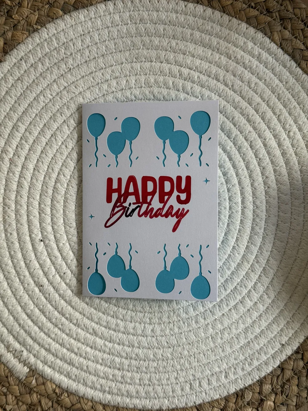 Happy Birthday Karte - Free 3D Print Model - MakerWorld
