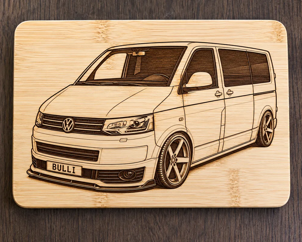 Volkswagen T5 GP Multivan - Free 3D Print Model - MakerWorld