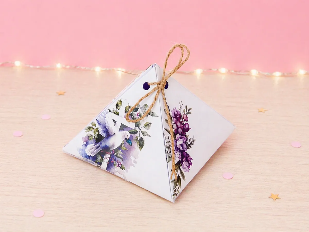 Klassische Pyramiden-Geschenkbox – Kostenloses 3D-Druckmodell – MakerWorld