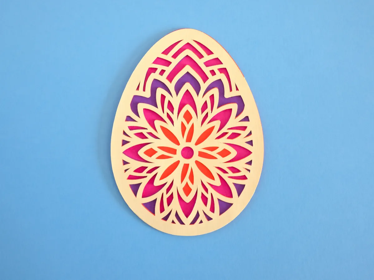 Easter Egg Mandala - Free 3D Print Model - MakerWorld