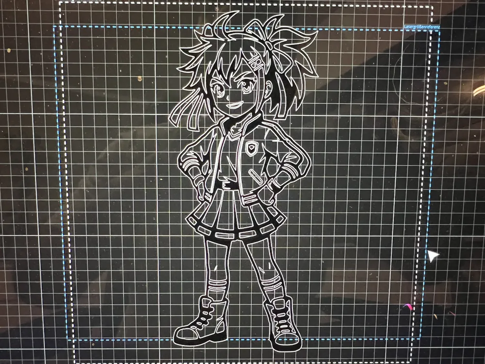 Anime Schoolgirl - Free 3D Print Model - MakerWorld