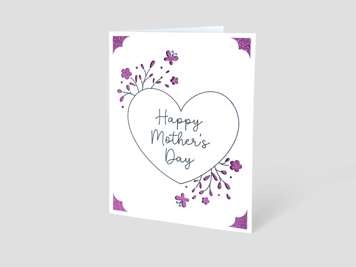 Mothers Day Card - Free 3D Print Model - MakerWorld