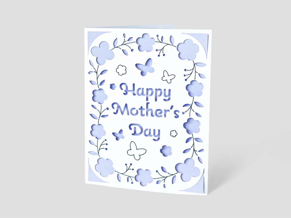 Mothers Day Card - Free 3D Print Model - MakerWorld
