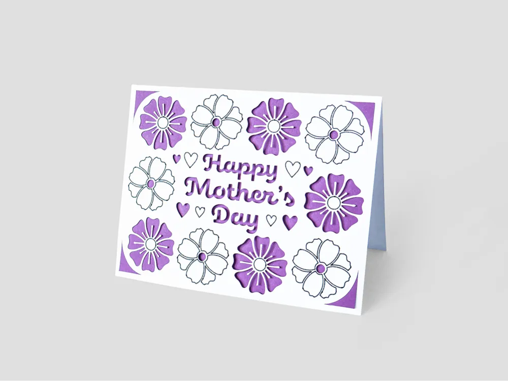 Mothers Day Card - Free 3D Print Model - MakerWorld