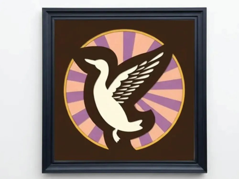 3D Duck layered paper cut - Free 3D Print Model - MakerWorld