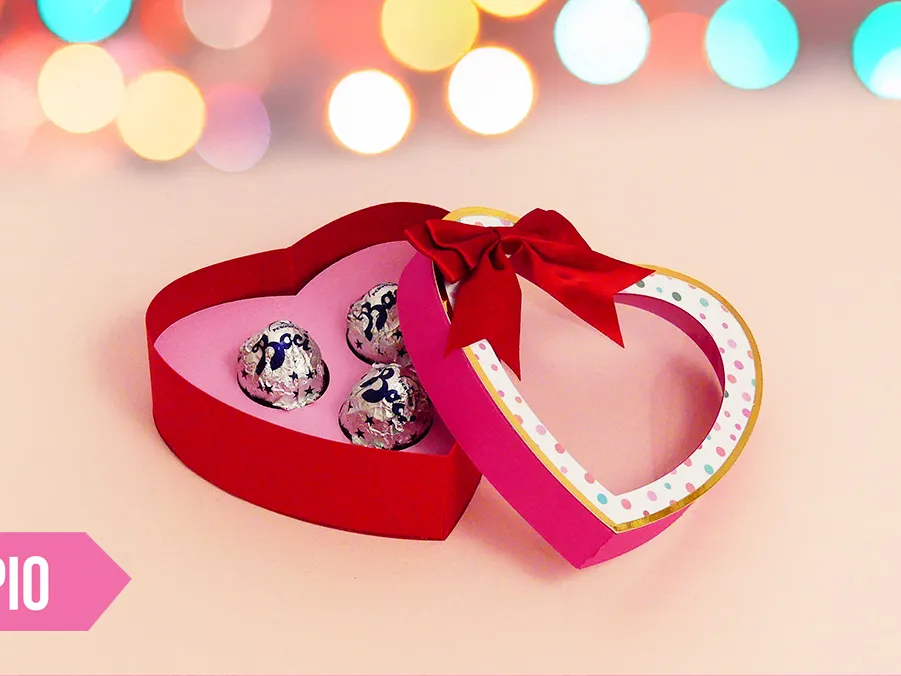 Heart Chocolate Box with Window Lid - Free 3D Print Model - MakerWorld