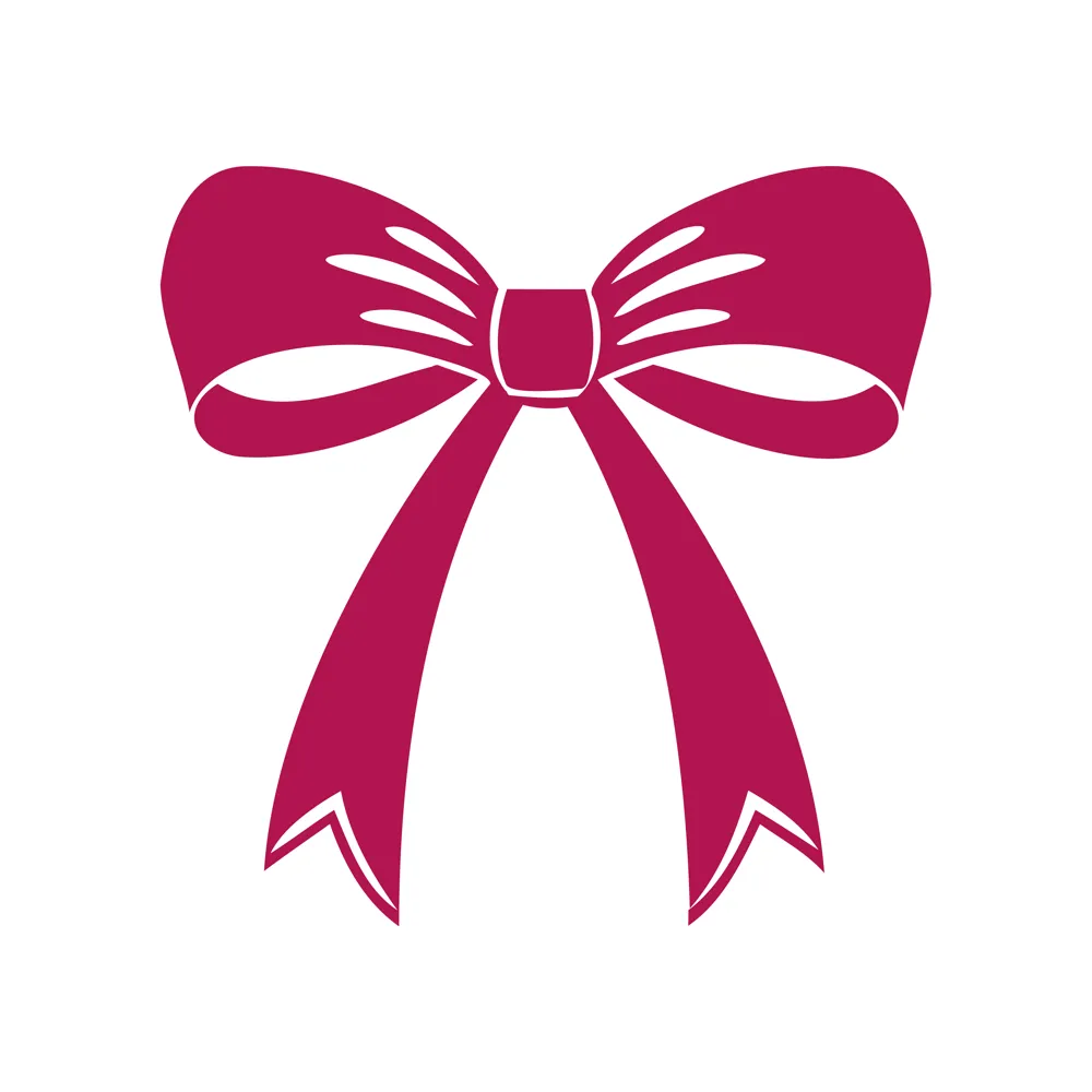 Elegant Bow Silhouette - Free 3D Print Model - MakerWorld