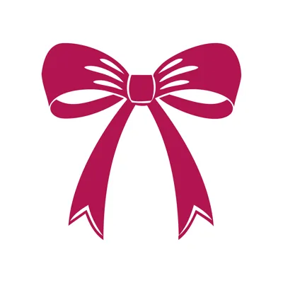 Elegant Bow Silhouette - Free 3D Print Model - MakerWorld