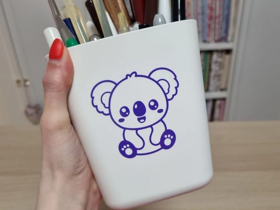 Cute Koala Silhouette - Free 3D Print Model - MakerWorld