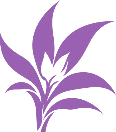 Saffron Flower Silhouette - Free 3D Print Model - MakerWorld