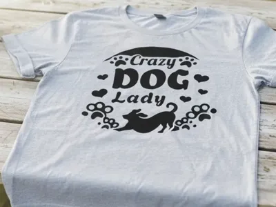 Crazy Dog Lady, Dog Design - Free 3D Print Model - MakerWorld