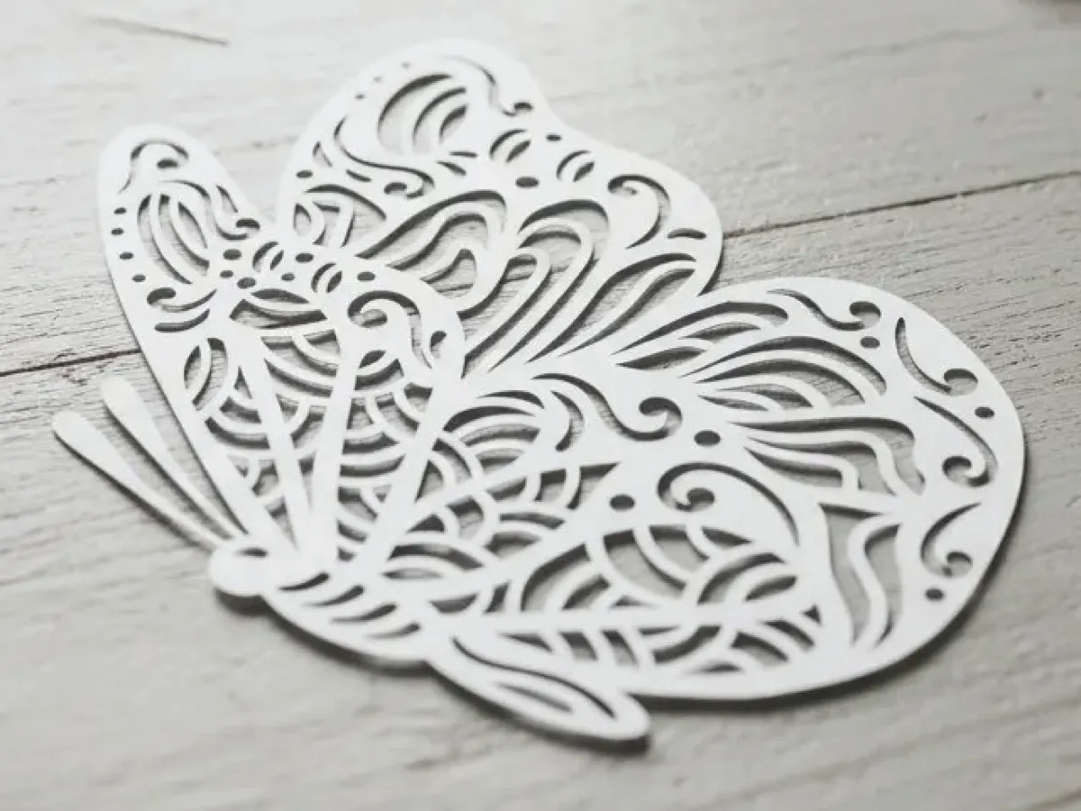 Butterfly Papercut - Free 3D Print Model - MakerWorld