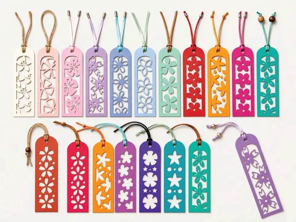 16 Flowers Bookmarks Collection - Free 3D Print Model - MakerWorld