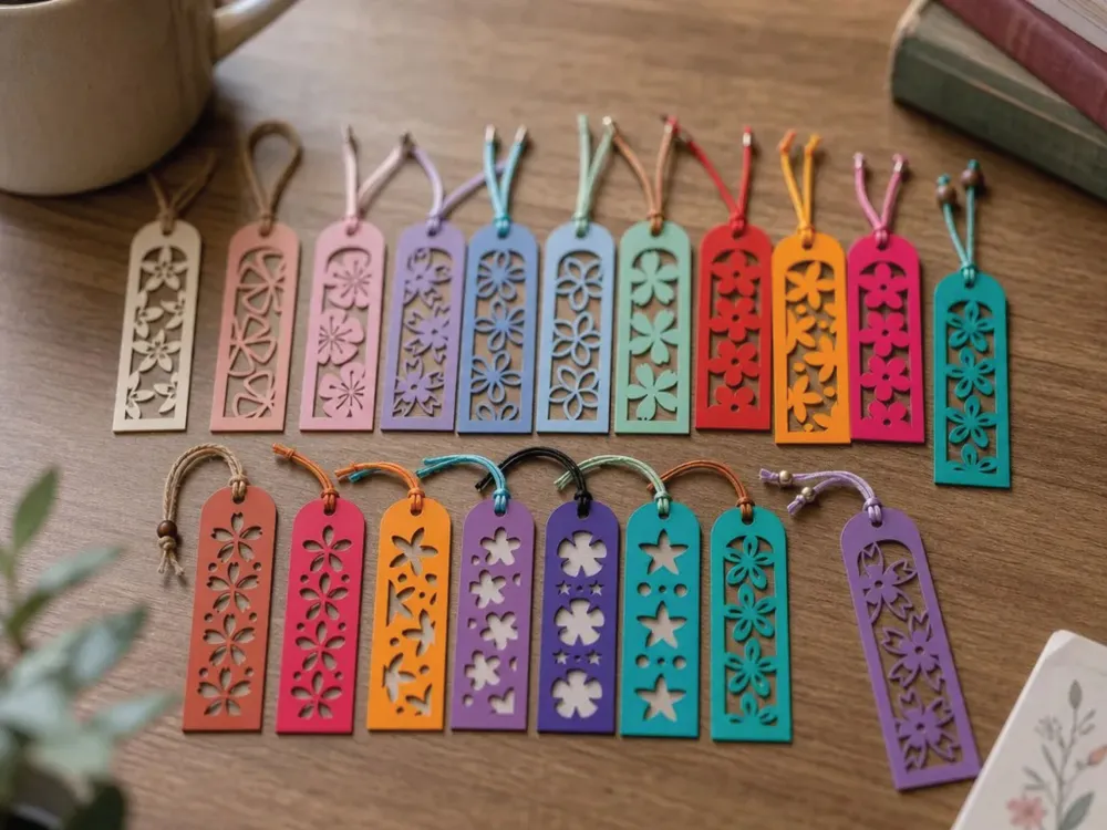 16 Flowers Bookmarks Collection - Free 3D Print Model - MakerWorld