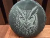 Geometric Owl Portrait Coaster Plaque Design - Free 3D Print Model ...