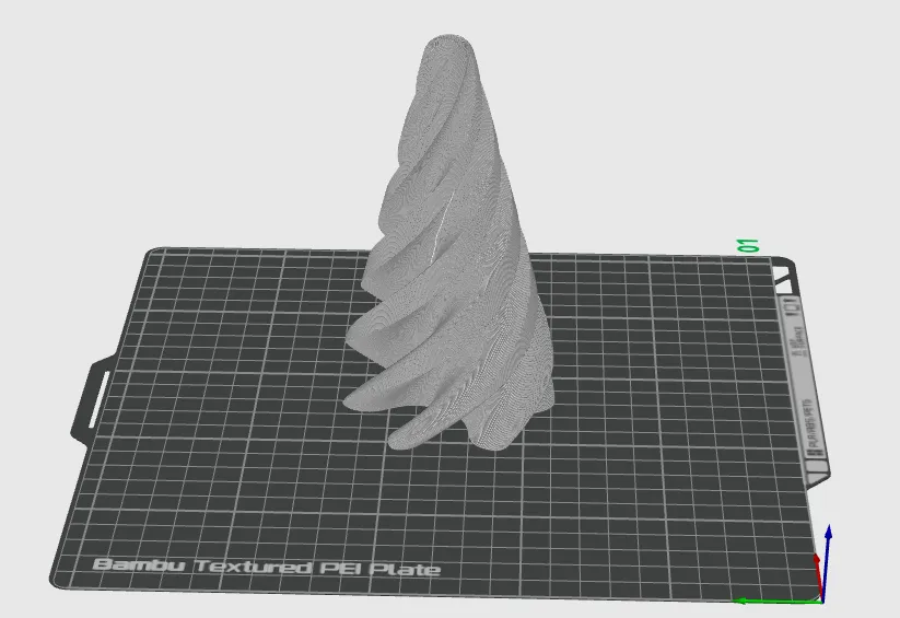 Giant spiral cone fidget - Free 3D Print Model - MakerWorld