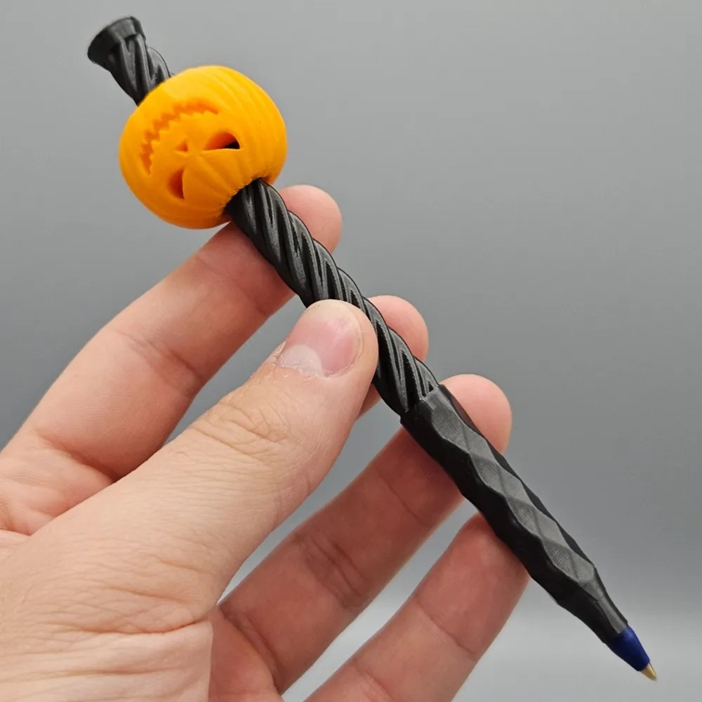 Customizable Snap-On Fidget Pen - Free 3D Print Model - MakerWorld