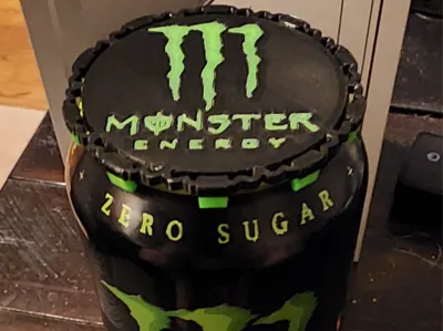 MONSTER ENERGY CAN SCREW LID!!! by Lukas_Ulmer MakerWorld: Download ...