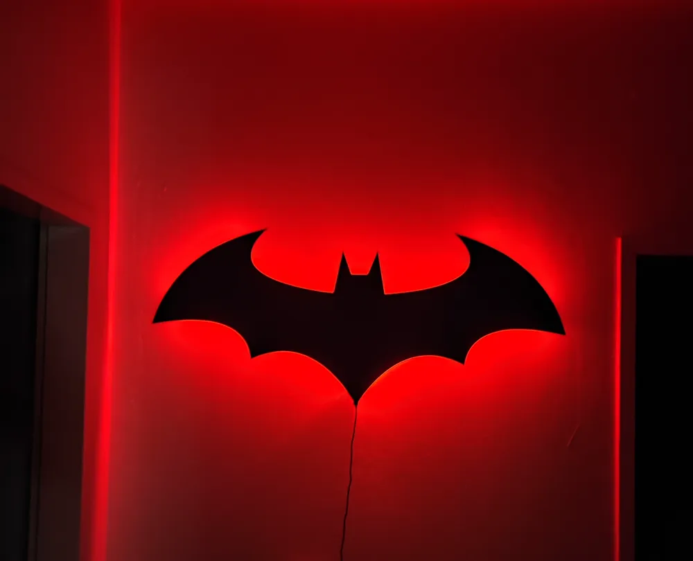 Batman Wall Light (1 Meter) by Dom - MakerWorld