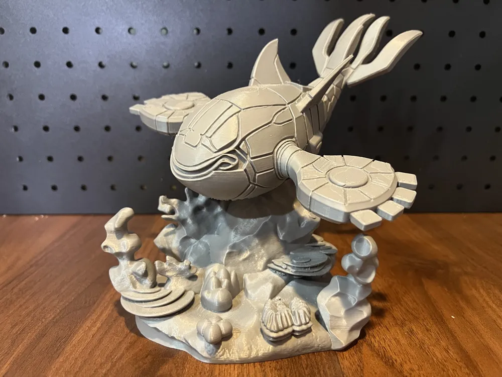 Mecha Pokemon: Kyogre Statue & Ocean Base by AT62 MakerWorld: Download ...