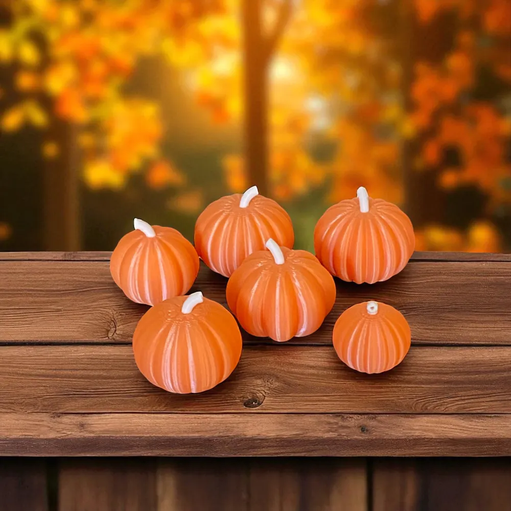 12 Mini Pumpkins by Jim Larsen MakerWorld: Download Free 3D Models