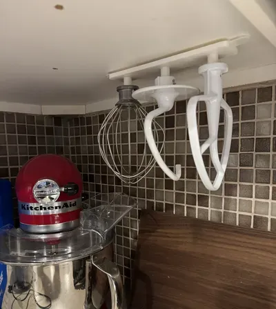 KitchenAid Attachments Holder V2 by Hart Prints Co. MakerWorld ...
