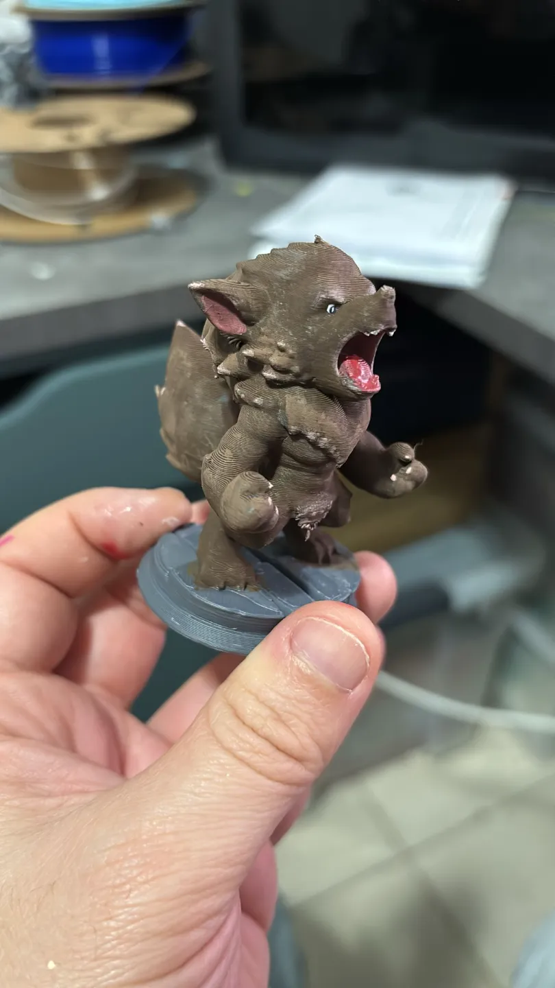 Chibis United: Howling WereWolf by orenlibaneMakerWorld: Download Free ...