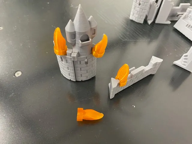 Castle Panic Fire Tokens by tomheadley - MakerWorld