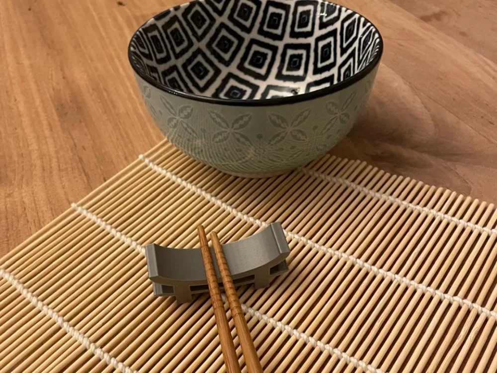 Chopstick Stand/Rest - Free 3D Print Model - MakerWorld