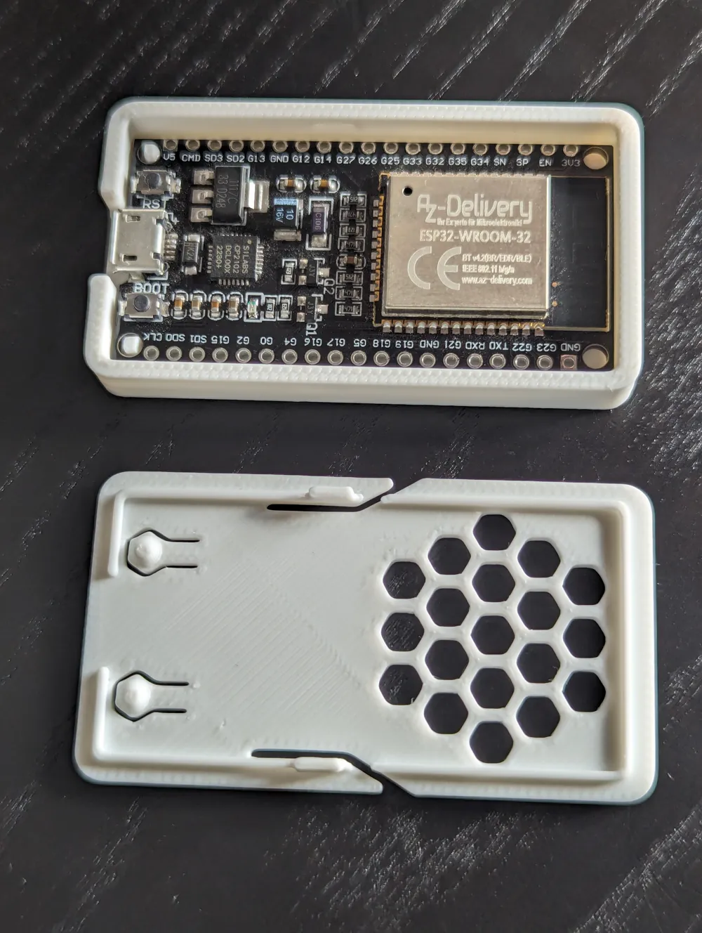ESP32-WROOM-32 Slim (& Longer) Case Remixed by FlinkPT MakerWorld ...