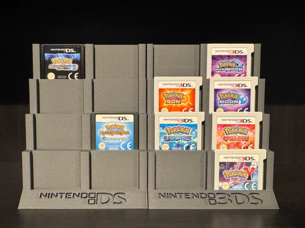 Nintendo 3DS Game Card Stand by xnils1155 - MakerWorld