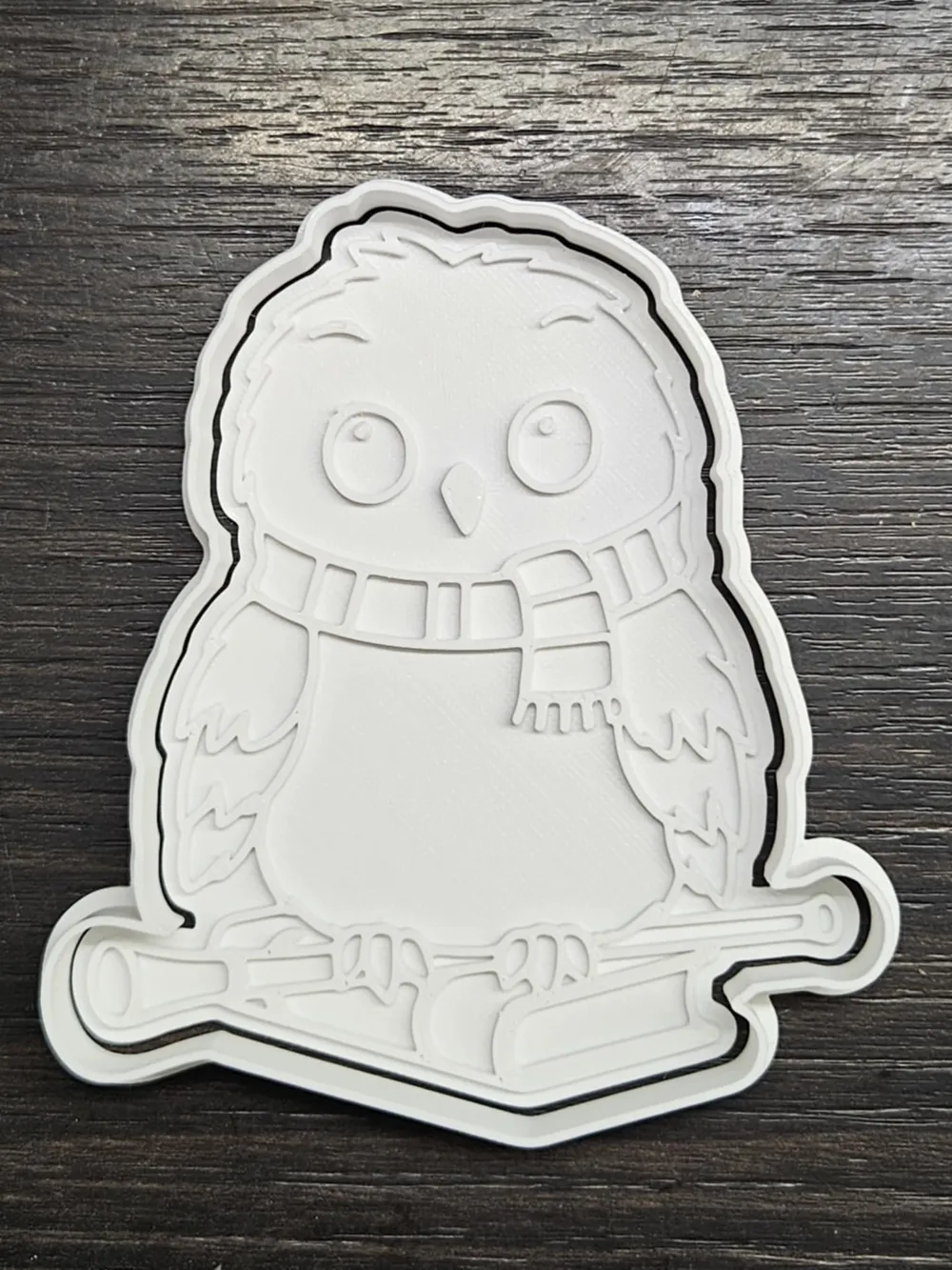 Hedwig owl Harry Potter cookie cutter - Free 3D Print Model - MakerWorld