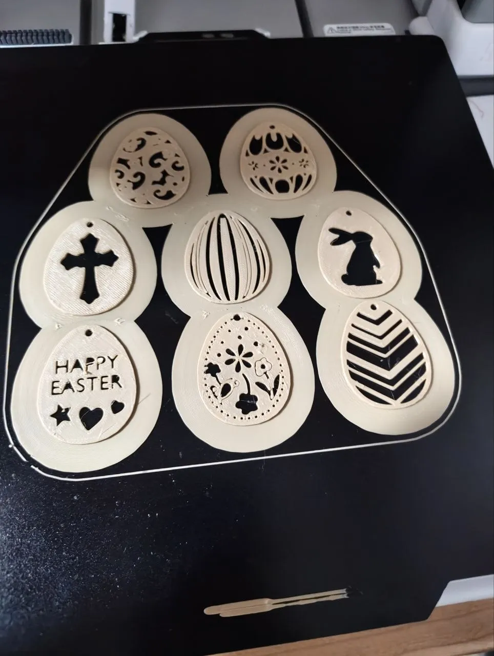 Easter Egg Hanging Decoration - Free 3D Print Model - MakerWorld
