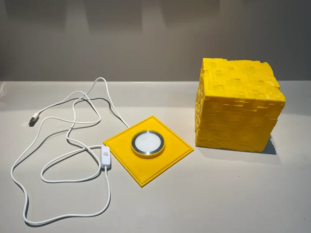 Minecraft Glowstone Nightlight (TuZhu Creative Kit) by 邋里邋遢 MakerWorld ...