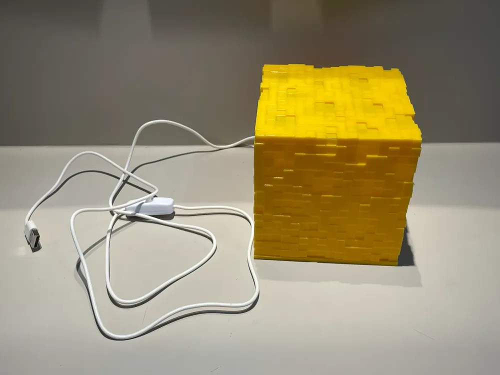 Minecraft Glowstone Nightlight (TuZhu Creative Kit) by 邋里邋遢 MakerWorld ...