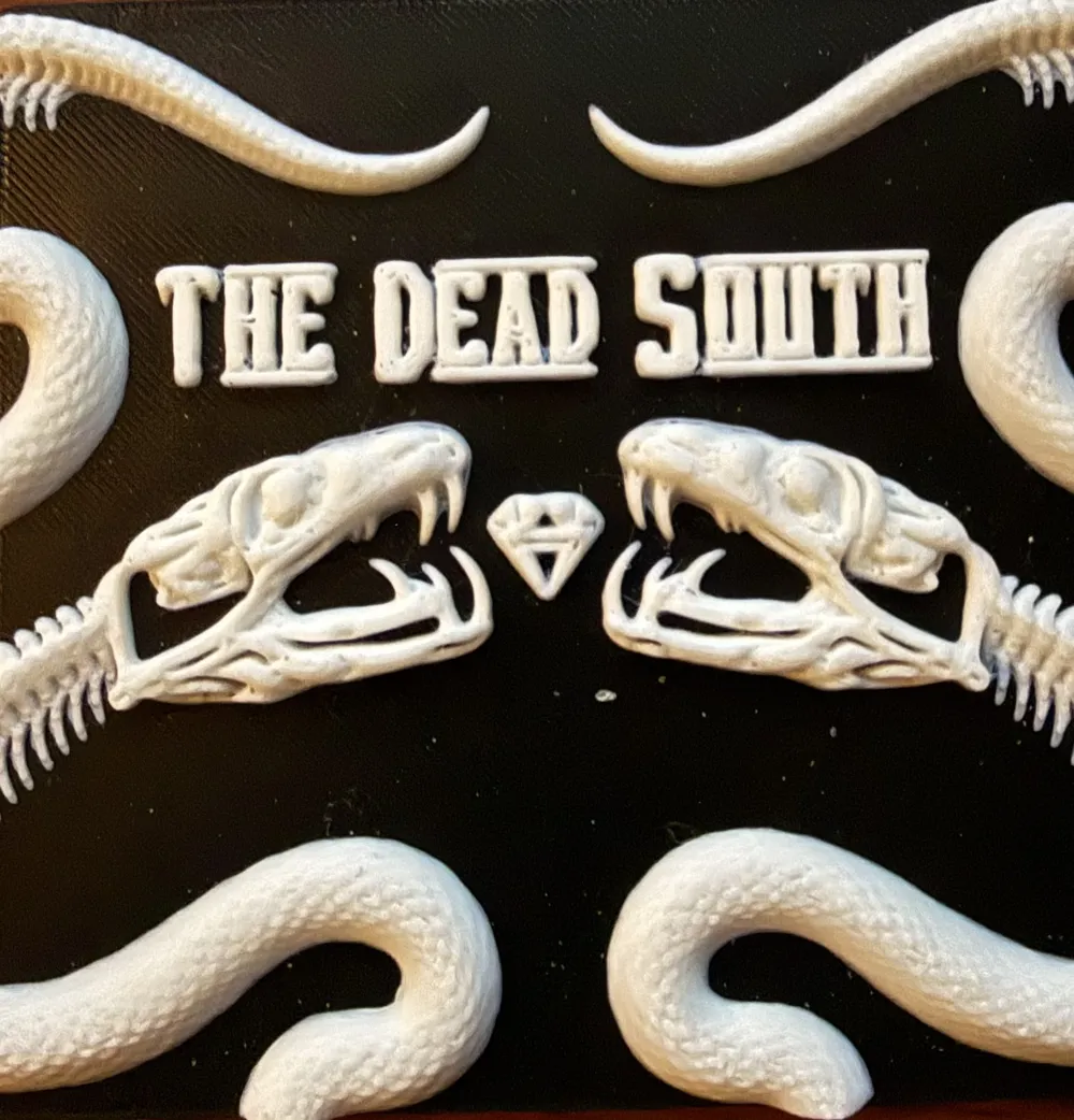 The Dead South Album Cover Relief - Free 3D Print Model - MakerWorld