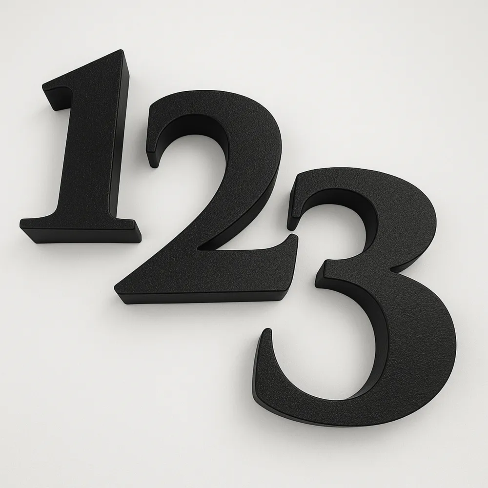 【Cutout Characters】Numbers - Free 3D Print Model - MakerWorld