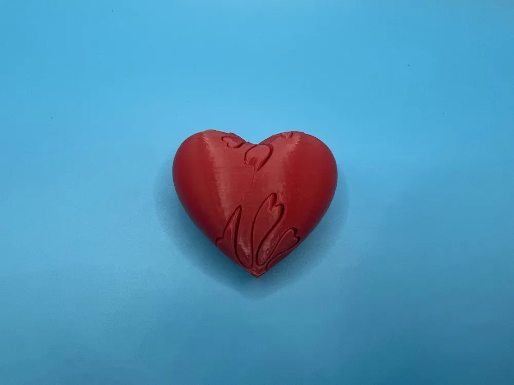Valentines Day Heart Fidget! - Free 3D Print Model - MakerWorld