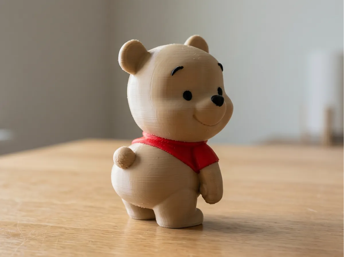 Chibi Winnie the Pooh - Free 3D Print Model - MakerWorld