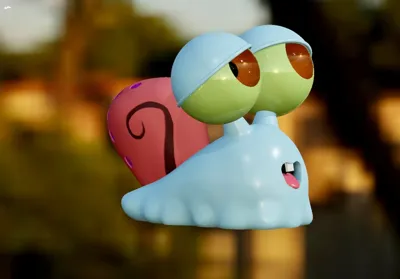 Gary the Snail - Sponge Bob by Ravitch - MakerWorld