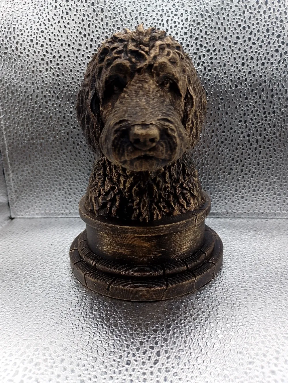 Labradoodle Bust - Free 3D Print Model - MakerWorld