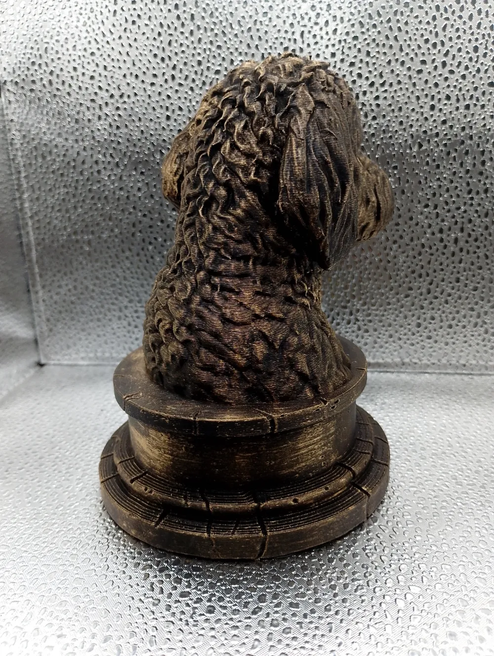 Labradoodle Bust - Free 3D Print Model - MakerWorld