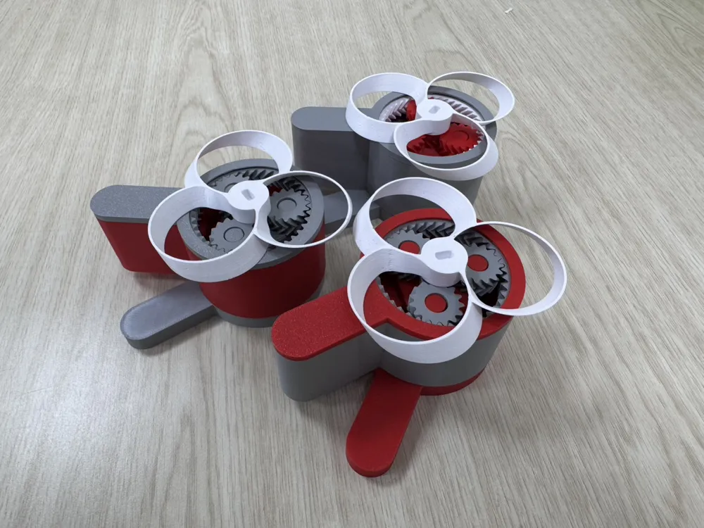One-handed Hyperspeed propeller launcher by amos MakerWorld: Download ...