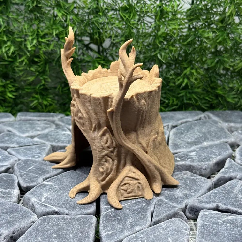 Elvish Tree Stump Gecko Hide by Vintage Reptiles MakerWorld: Download ...